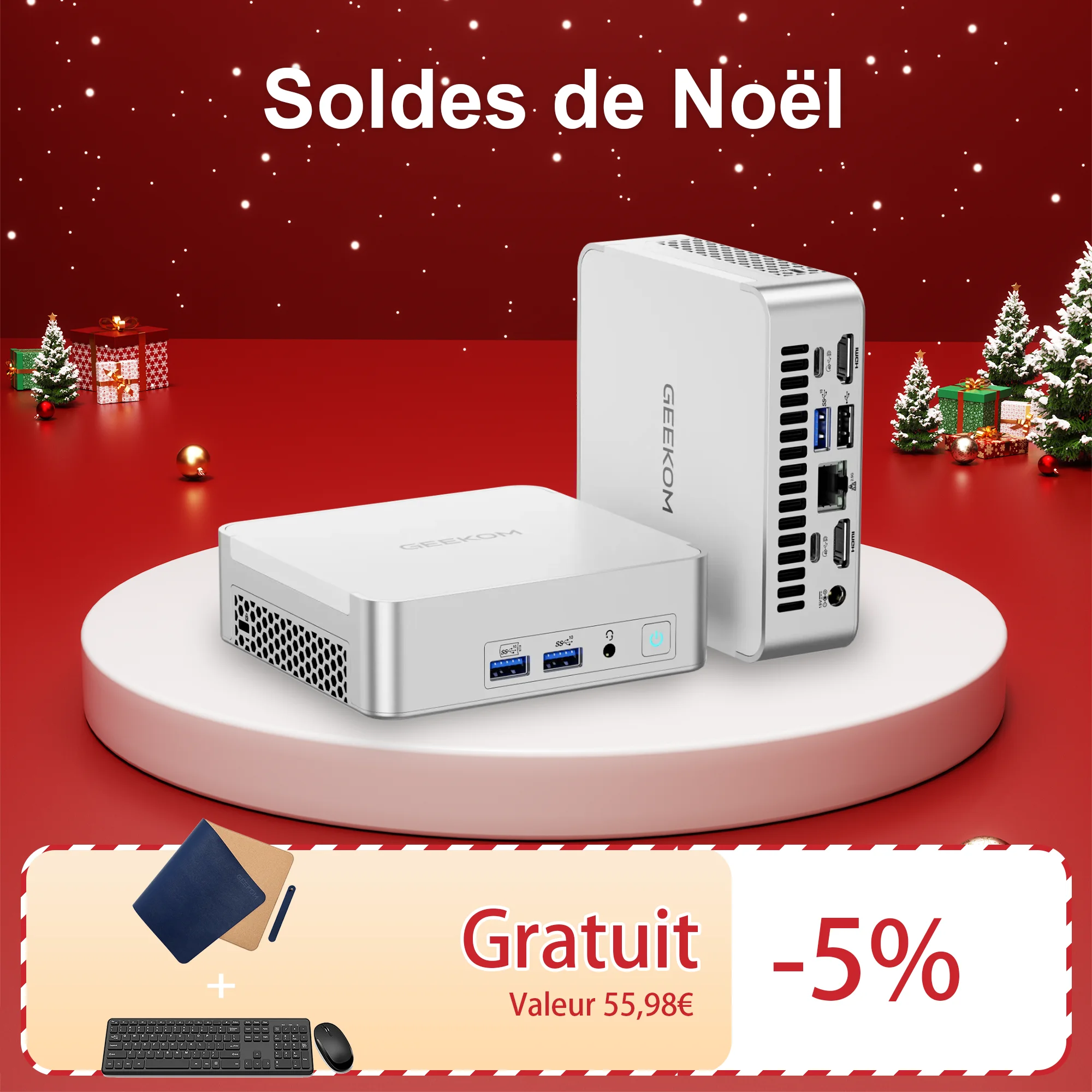 GEEKOM Mini IT13: Mini PC Intel Core i9/i7/i5 GEEKOM Mini IT13: Mini PC Intel Core i9/i7/i5