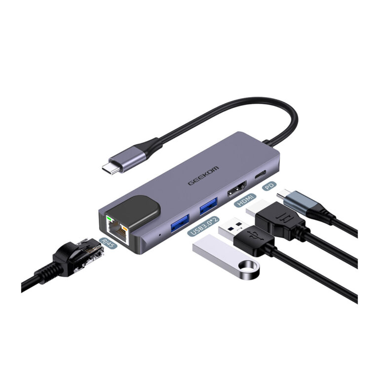 GEEKOM Hub USB-C 5-en-1 | GEEKOM