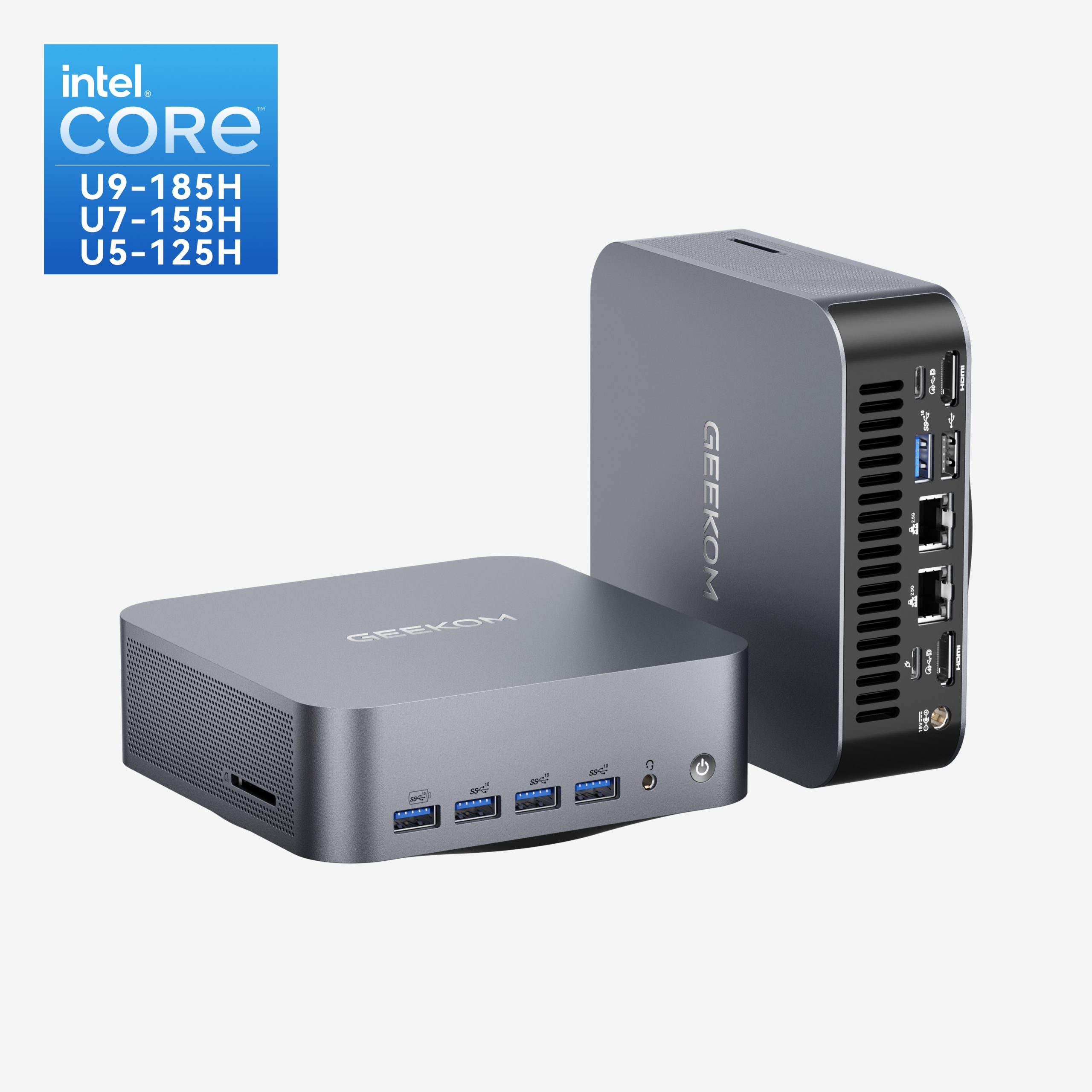GEEKOM GT1 Mega Mini PC: IA PC avec U9-185H | U7-155H